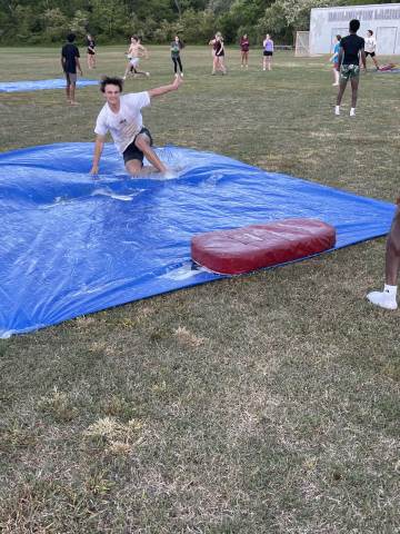 Cooper-Summerbell Slip 'N Slide Kickball Fun!